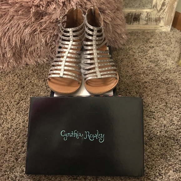 Cynthia Rowley | Shoes | Cynthia Rowley Crystal Gladiator Sandals ...